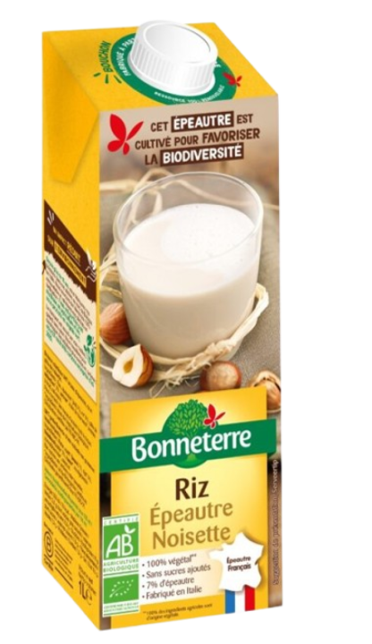 Boisson de riz, épeautre et noisette 1L | Produit bio | Léopold