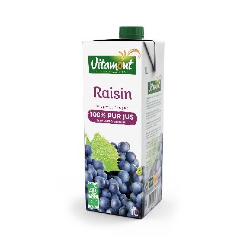 Pur jus de Raisin bio 1L | Produit bio | Léopold