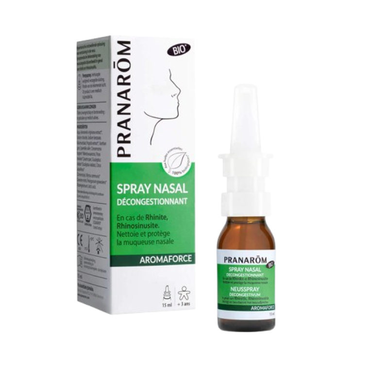 Spray nasal décongestionnant 15ml | Produit bio | Léopold